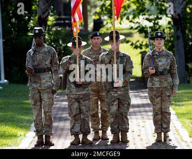 Command Sgt. Maj. Travis Wirth, 193rd Infantry Brigade senior enlisted ...