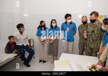 TUY HOA, Vietnam (June 29, 2022) – Rear Adm. Mark Melson, Commander ...