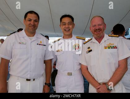 PEARL HARBOR (July 9, 2022) Commodore Paul O’Grady, Combined Force ...