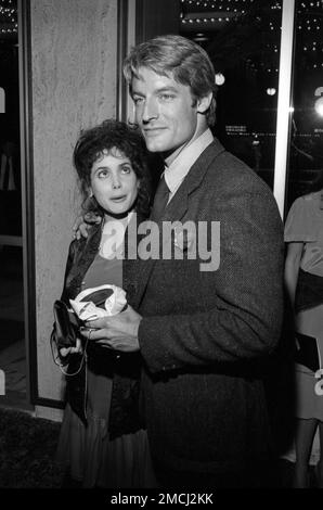 Perry King and Stacey Nelkin at the ABC affiliates party at the Century ...