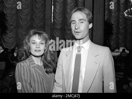 Karen Austin at the ABC affiliates party at the Century Plaza Hotel on ...