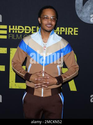 Tip TI Harris arrives at The World Premiere of FEAR held at The ...