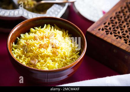 Fragrant exotic Indian Rice recipe using toasted whole spices, just ...