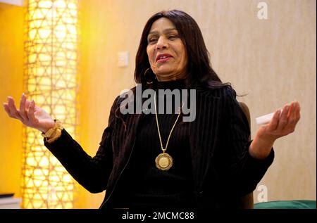 Iraqi singer Sajda Obeid gives a concert at the "Yarmouk Club" in ...