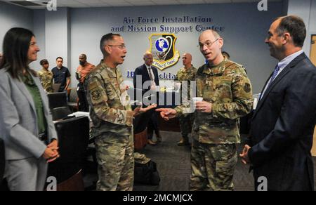 Gen. Duke K. Richardson, Air Force Materiel Command commander, gets ...