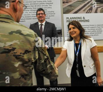 Gen. Duke Richardson, commander of Air Force Material Command, arrived ...