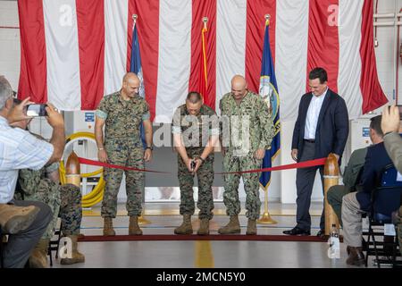 U.S. Marine Col. Karl R. Arbogast, commanding officer, Marine Corps Air ...