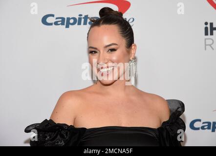 Emily Curl attends Z100's iHeartRadio Jingle Ball at Madison Square ...
