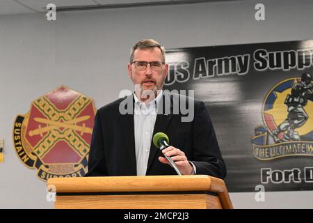 U.S. Army Col. Jon Brierton, Army Support Activitiy, Fort Dix Commander ...