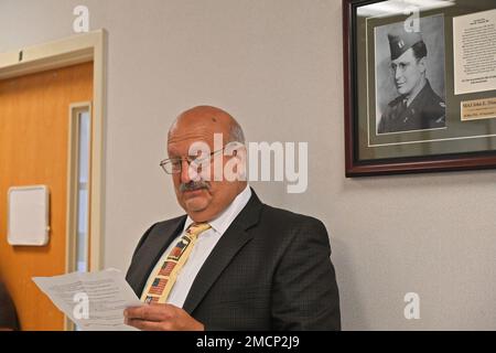 U.S. Army Col. Jon Brierton, Army Support Activitiy, Fort Dix Commander ...
