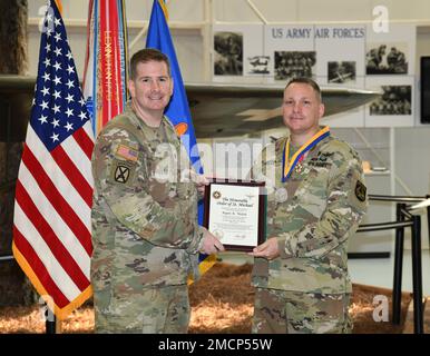 Col. Ryan K. Welch, outgoing director, Army Capability Manager ...