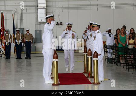 U.S. Navy Rear Adm. Dean VanderLey, the Naval Facilities Engineering Command Pacific commander ...