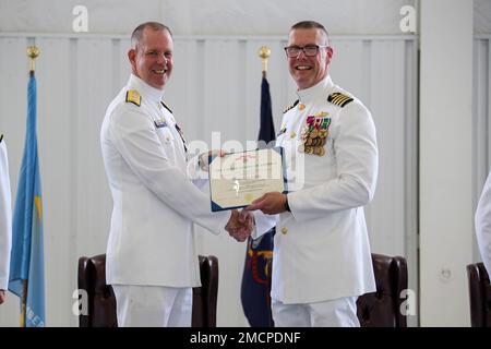 U.S. Navy Rear Adm. Dean VanderLey, the Naval Facilities Engineering Command Pacific commander ...