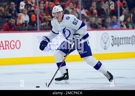 Tampa Bay Lightning's Cal Foote (52) during the second period of an NHL ...