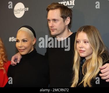 USA. Mia Goth and Alexander Skarsgard in the (C)Neon new film: Infinity ...