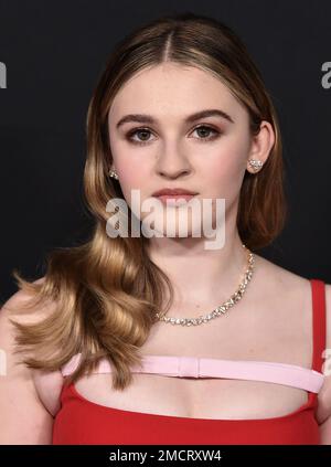Emma Nelson at the The Unforgivable Los Angeles Premiere on November 30 ...