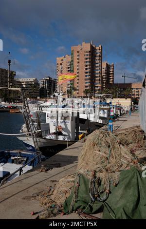 view of Fuengirola harbour Stock Photo - Alamy
