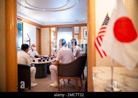 NORFOLK, Va. (Jul. 9, 2022) Rear Admiral Marc Miguez, commander ...