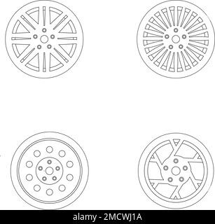 velg logo stock illustration design Stock Vector Image & Art - Alamy
