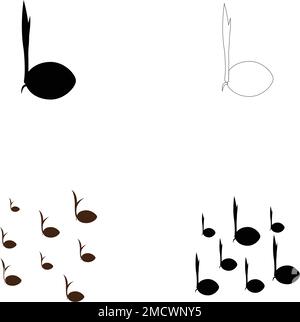 coconut shoots logo illustration design Stock Vector Image & Art - Alamy