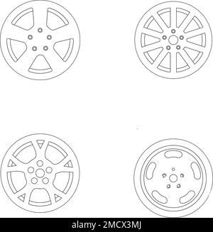 velg logo stock illustration design Stock Vector Image & Art - Alamy