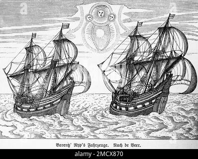16th century sailing ships Stock Photo - Alamy
