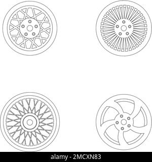 velg logo stock illustration design Stock Vector Image & Art - Alamy