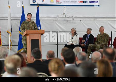 Col. Julie Curlin, individual mobilization augmentee to the 66th Air ...
