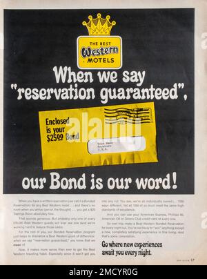 Vintage 15 October 1968 "Look" magazine issue advert, USA Stock Photo ...