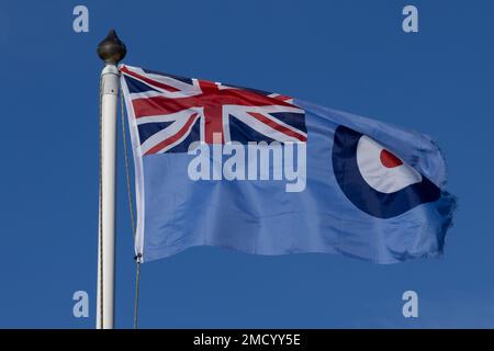 RAF Roundel with Union Flag Stock Photo - Alamy