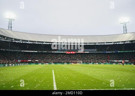 Rotterdam - General overview of De Kuip during a press conference to ...