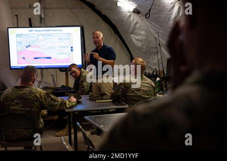 Tactical Signals Intelligence Exercise supervisor Brian LeMaster, 344th ...