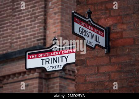 Distillery District Toronto Ontario Stock Photo - Alamy