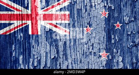 Flag of New Zealand was adopted in 1834 Stock Photo - Alamy