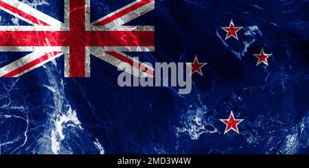 Flag of New Zealand was adopted in 1834 Stock Photo - Alamy