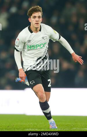 Derby County's Tony Springett during the Sky Bet League One match at ...