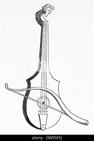Rebec, Rebecha or Rebeckha, XVI century. The Arts of the Middle Ages ...