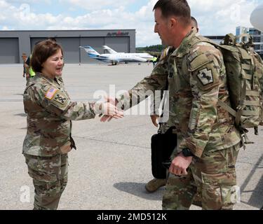 Maj. Gen. Mark McCormack, commander of the 28th Infantry Division ...