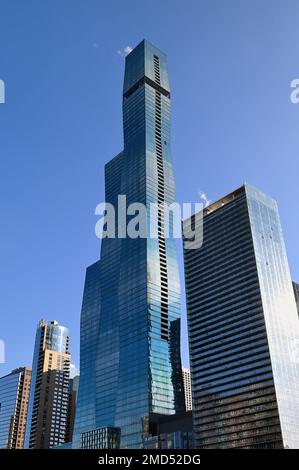 St. Regis Chicago skyscraper, Chicago, Illinois, USA Stock Photo - Alamy