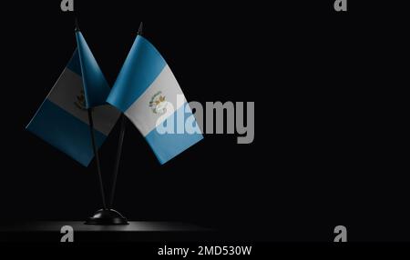 Small national flags of the Guatemala on a white background Stock Photo ...