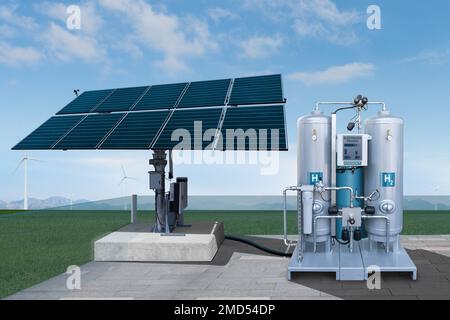Hydrogen production from renewable energy sources by electrolysis and ...