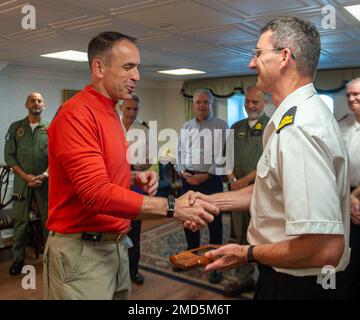 aircraft carrier, commanding officer, inport cabin, interview, Sailors ...
