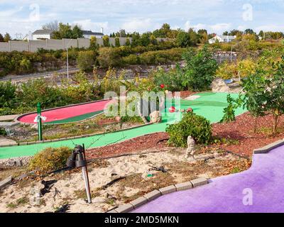 Tee Time Family Fun center Stock Photo - Alamy