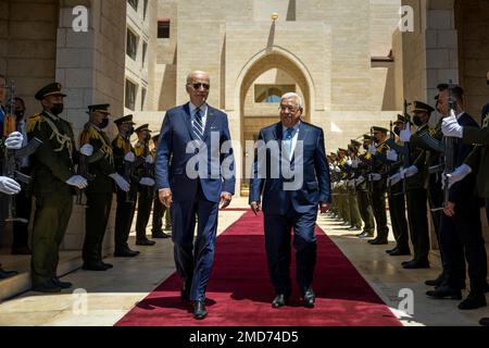 Reportage: President Joe Biden bids farewell to Palestinian Authority ...
