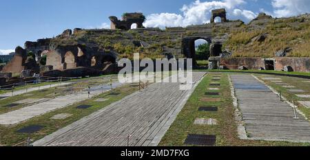 The Roman amphitheater of ancient Capua, the second largest after the ...