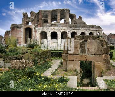 The Roman amphitheater of ancient Capua, the second largest after the ...
