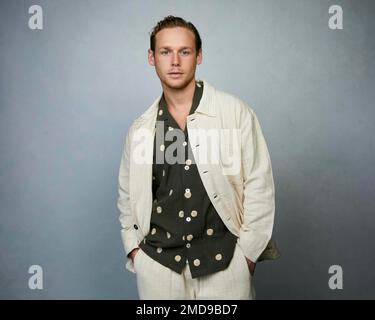 Cole Doman poses for a portrait to promote the film "Mutt" at the ...