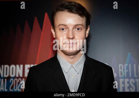 Matthew Tennyson poses for photographers upon arrival at the premiere ...