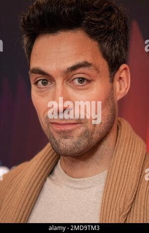 Alex Hassell poses for photographers at the photo call for the film ...