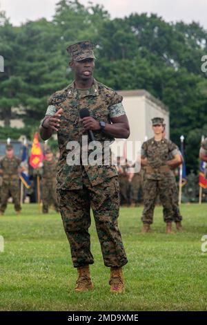 U.S. Marine Corps Col. Reginald J. McClam, commanding officer of The ...